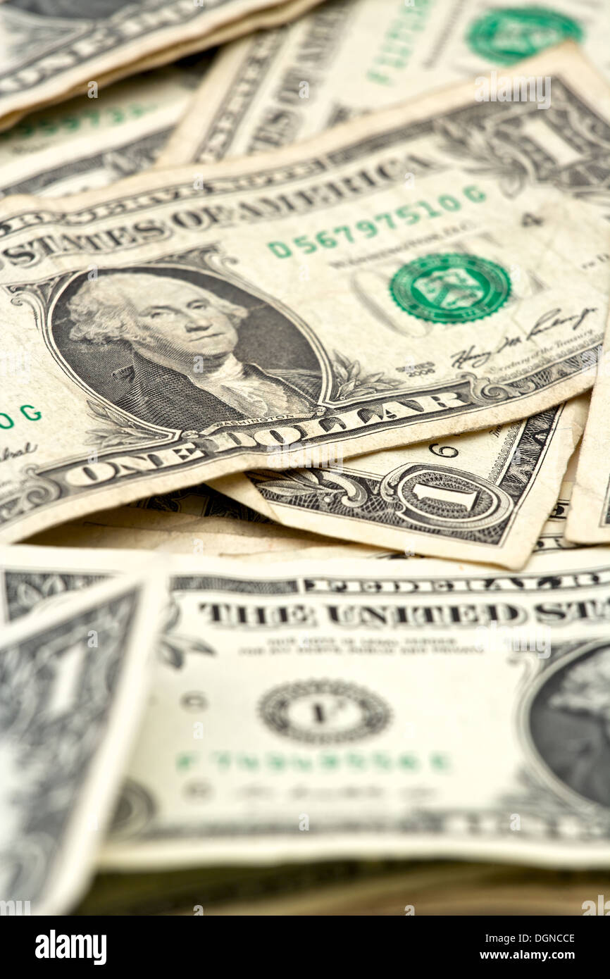 Money spread out hi-res stock photography and images - Alamy