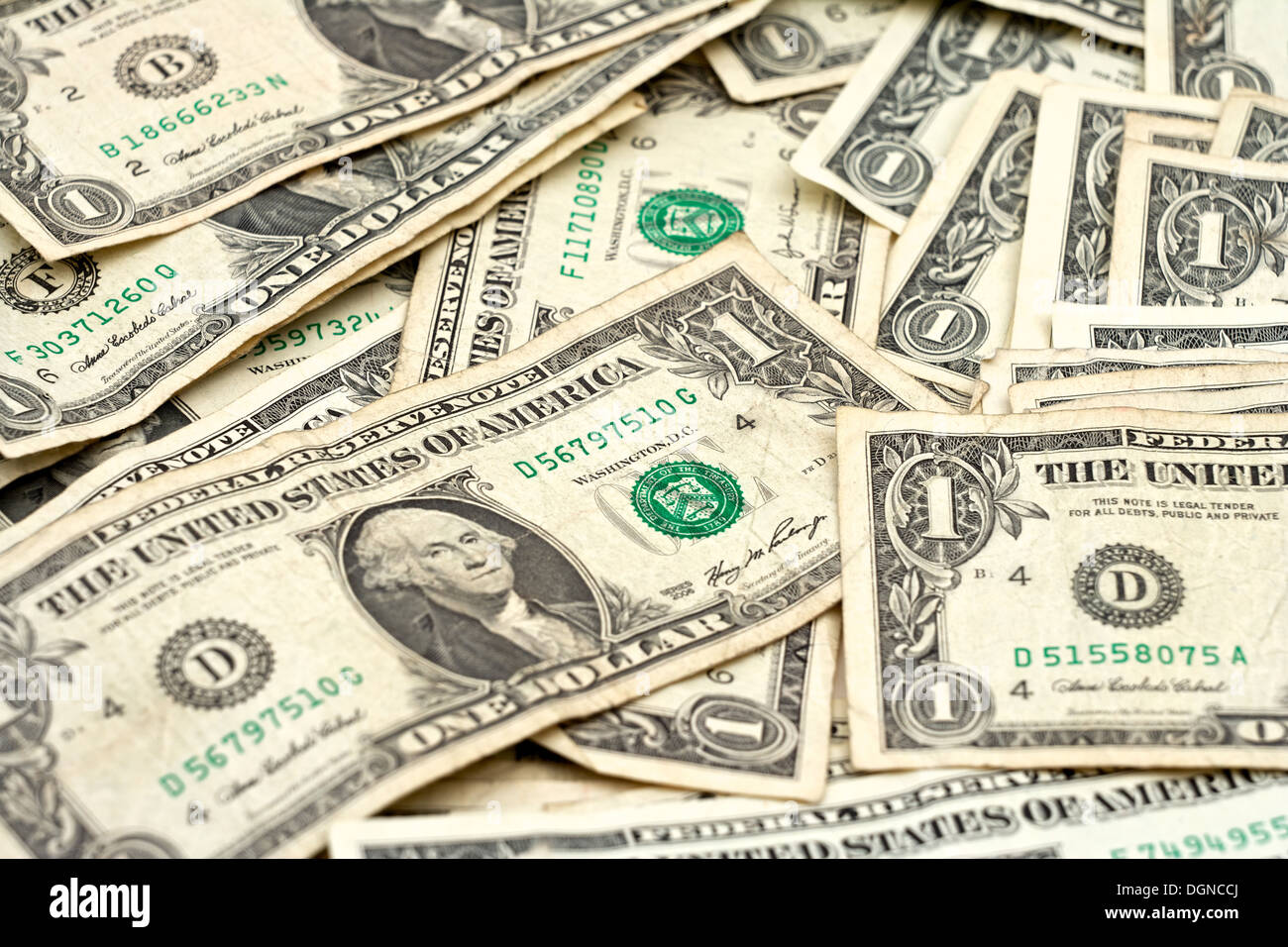 Money spread out hi-res stock photography and images - Alamy