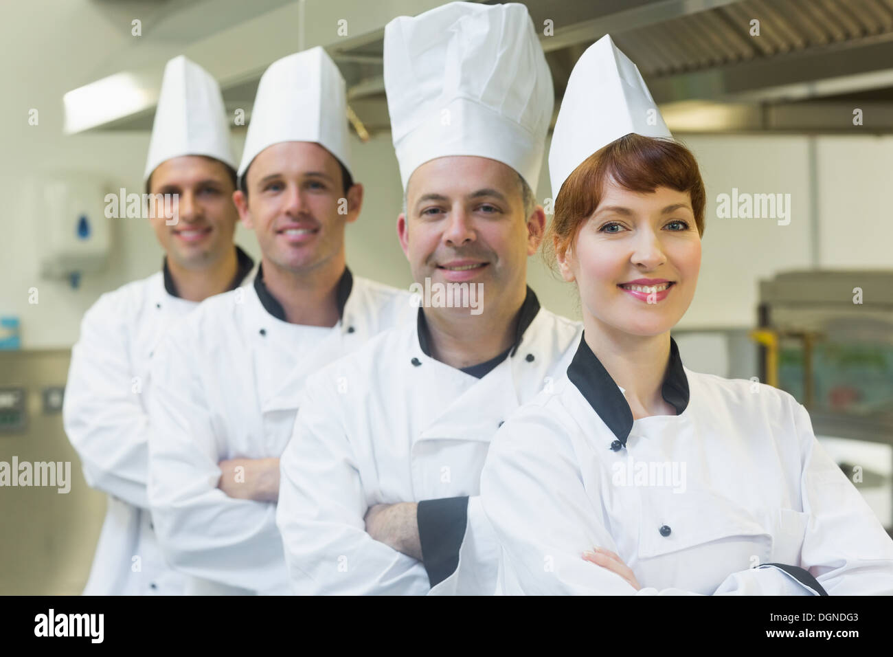Chefs smiling hi-res stock photography and images - Alamy
