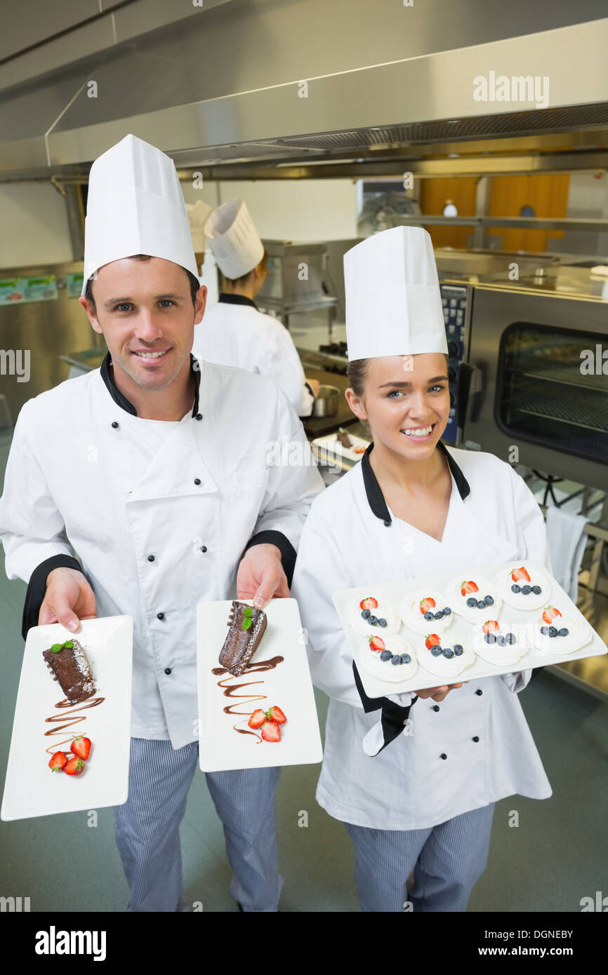 Two young male chefs restaurant hi-res stock photography and images - Alamy