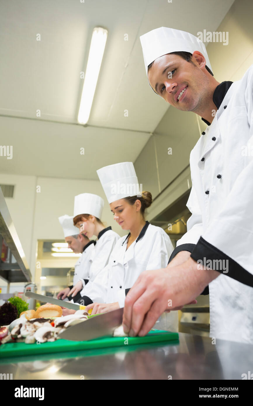 Young professional male chef hi-res stock photography and images - Alamy