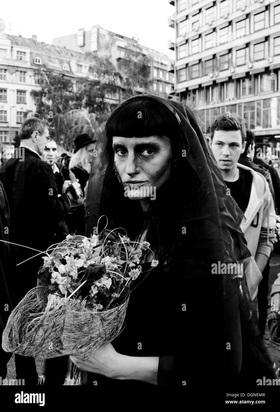 Human zombie Black and White Stock Photos & Images - Alamy