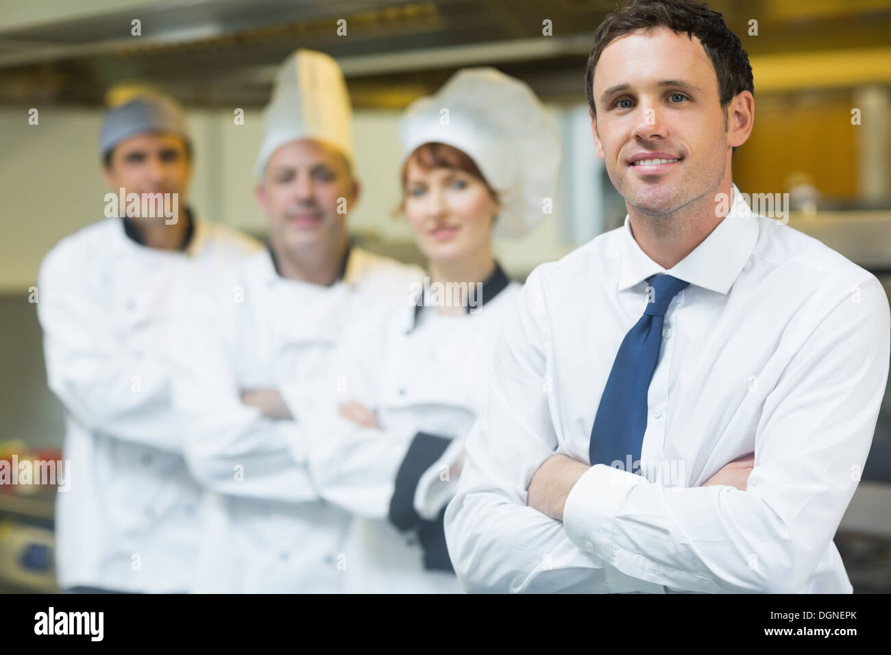 Portrait team professional restaurant hi-res stock photography and ...