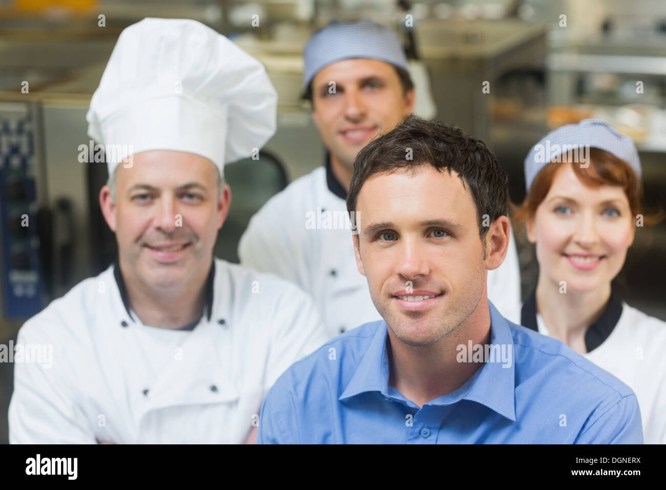 Portrait restaurant manager kitchen staff hi-res stock photography and ...