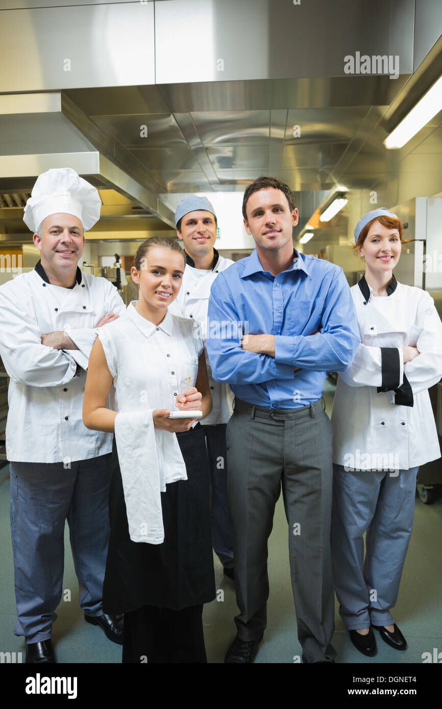 Chefs staff working together hi-res stock photography and images - Alamy