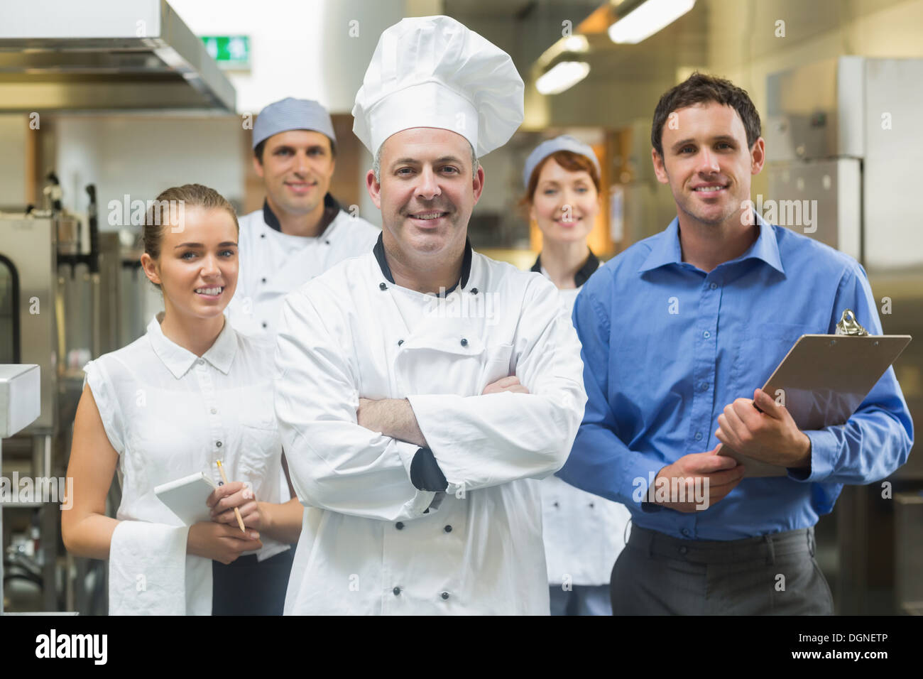 Professional head chef hi-res stock photography and images - Alamy