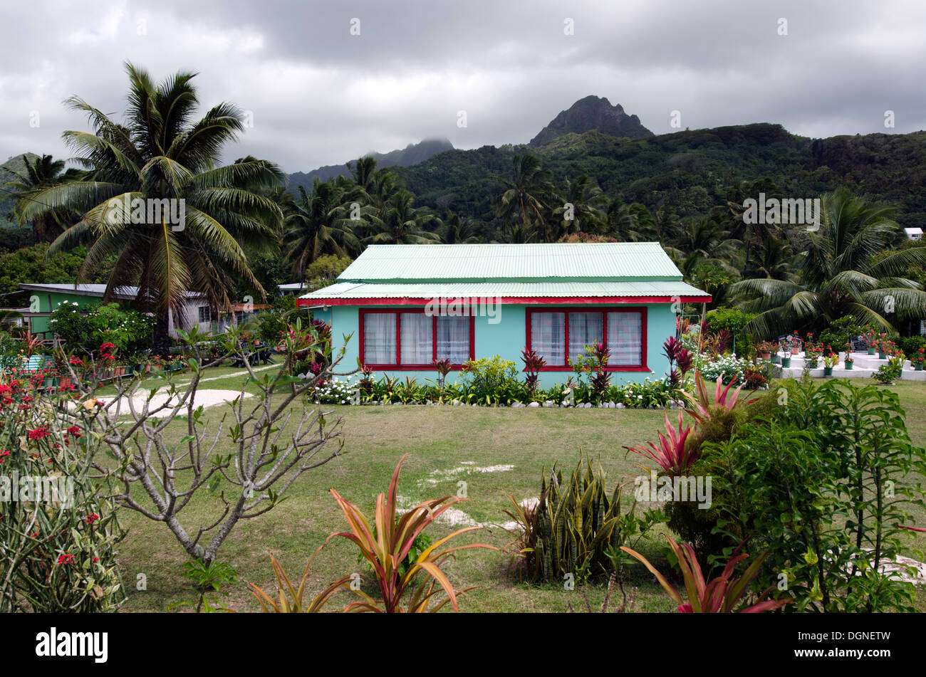 Cook Islands Family High Resolution Stock Photography and Images - Alamy