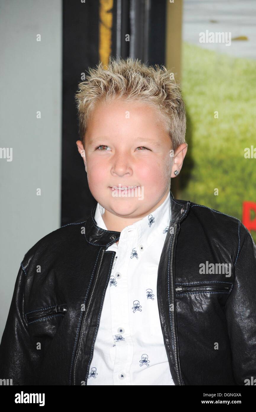 Los Angeles, CA, USA. 23rd Oct, 2013. Jackson Nicoll at arrivals for ...