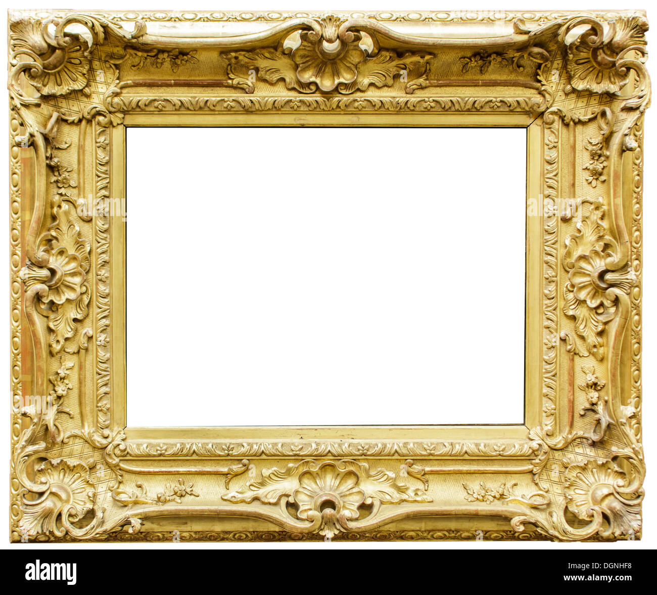 Empty ornate art frame hi-res stock photography and images - Alamy