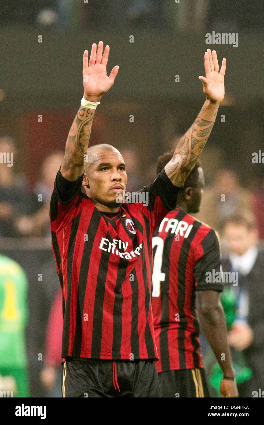 Nigel de Jong (AC Milan), October 22, 2013: Football / Soccer ...