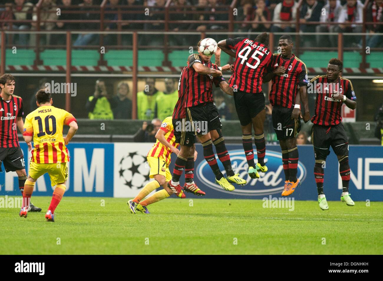 Milan, Italy. 22nd Oct, 2013. Lionel Messi (Barcelona) Football ...