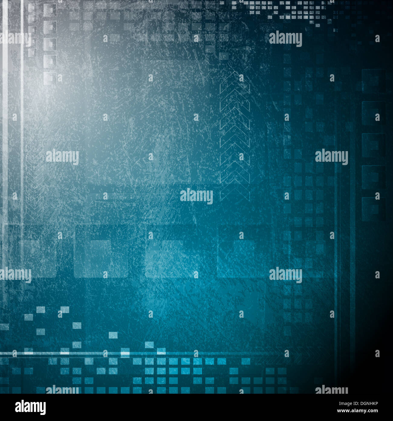 Dark blue tech background. Vector design eps 10 Stock Photo - Alamy
