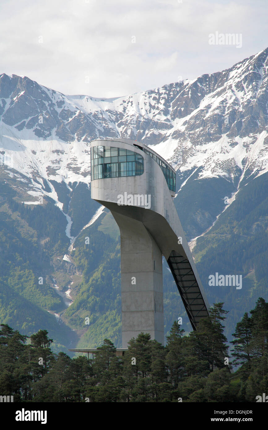 Bergisel ski jump, Innsbruck, Tyrol, Austria Stock Photo - Alamy
