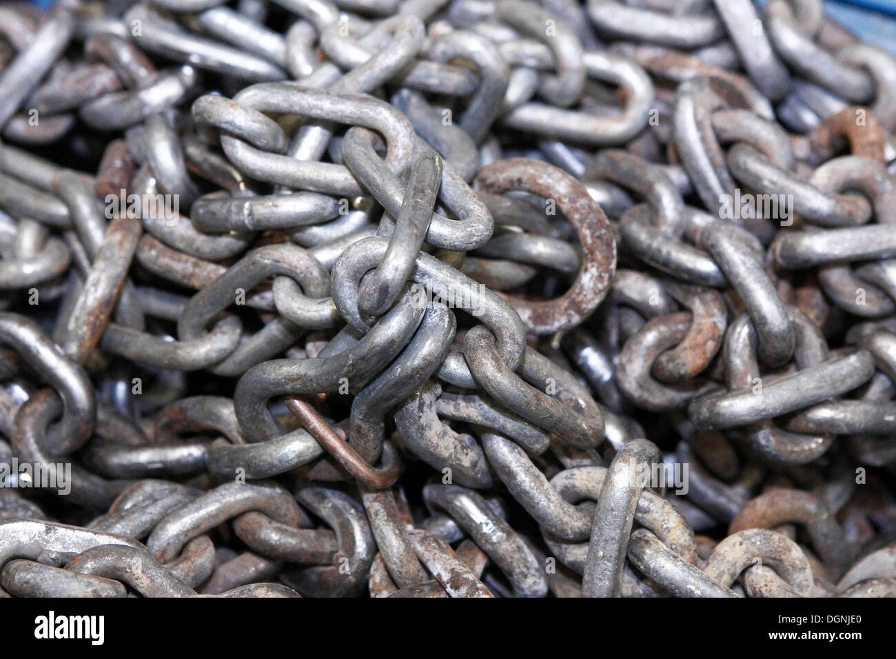 Metallic Chains High Resolution Stock Photography and Images - Alamy