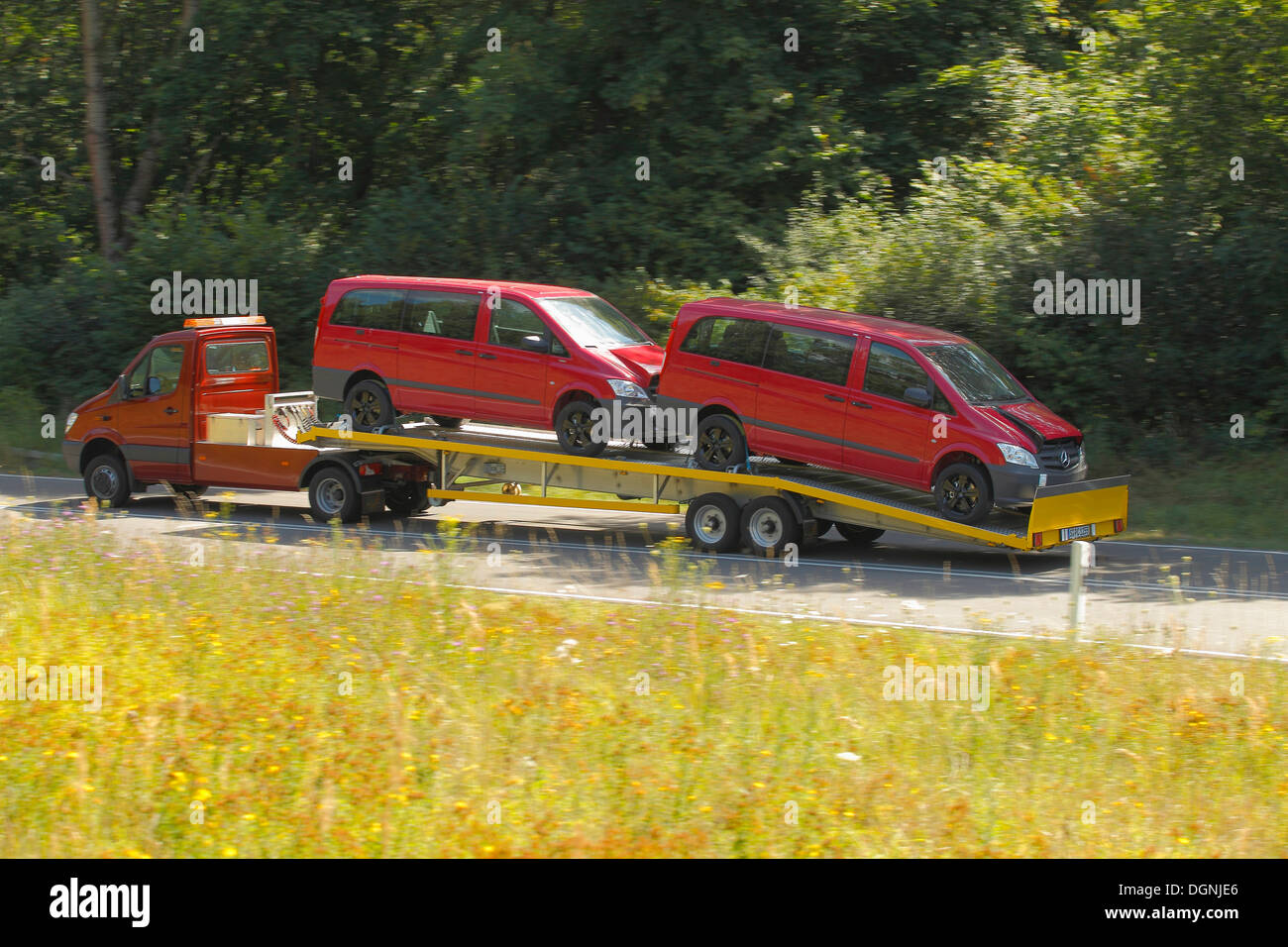 Car transporter germany hi-res stock photography and images - Alamy