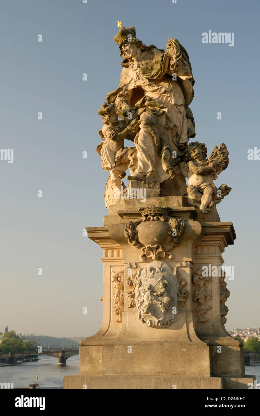 Prague statue old town hi-res stock photography and images - Alamy