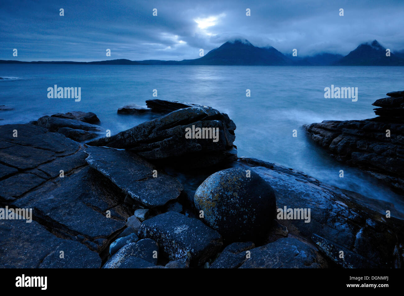 Blue hour clouds hi-res stock photography and images - Alamy
