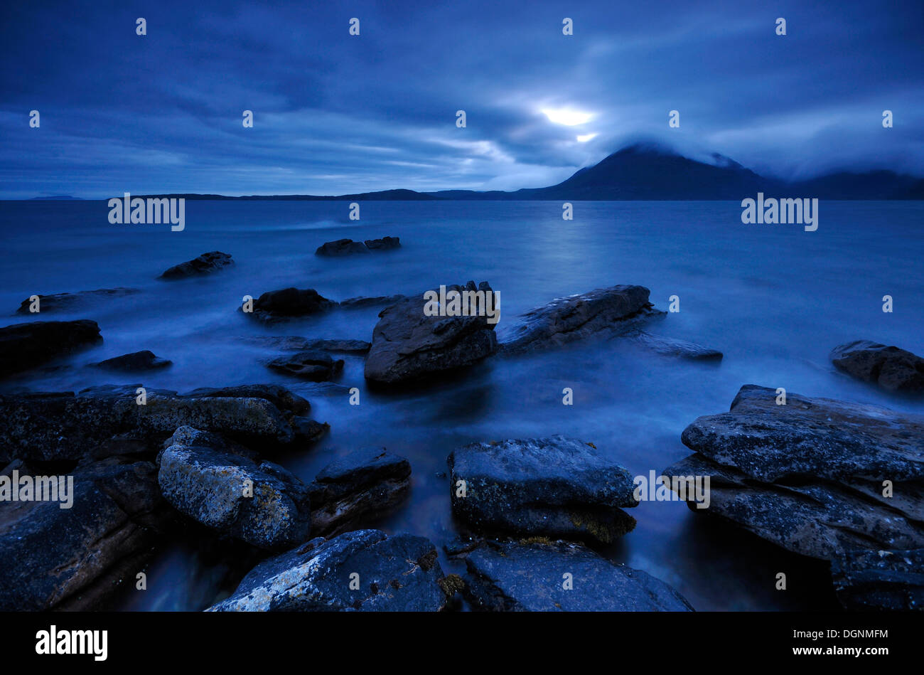 Blue hour clouds hi-res stock photography and images - Alamy