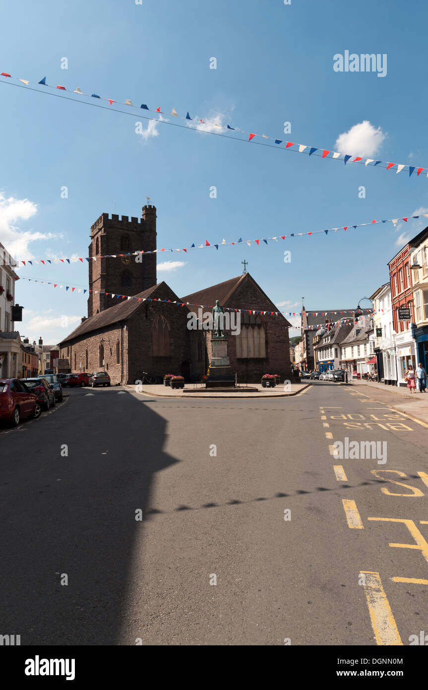 Brecon town hi-res stock photography and images - Alamy