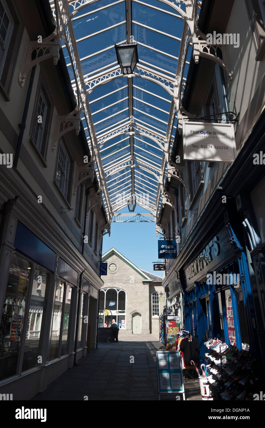 Bethel square shops brecon hi-res stock photography and images - Alamy
