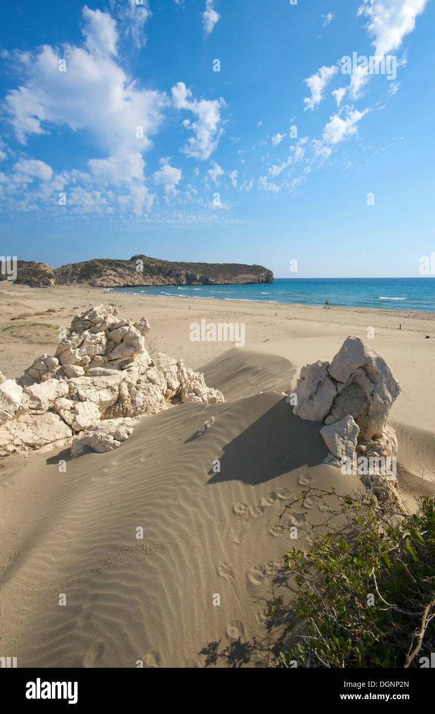 Sandy beach of Patara, south coast, Turkey Stock Photo - Alamy