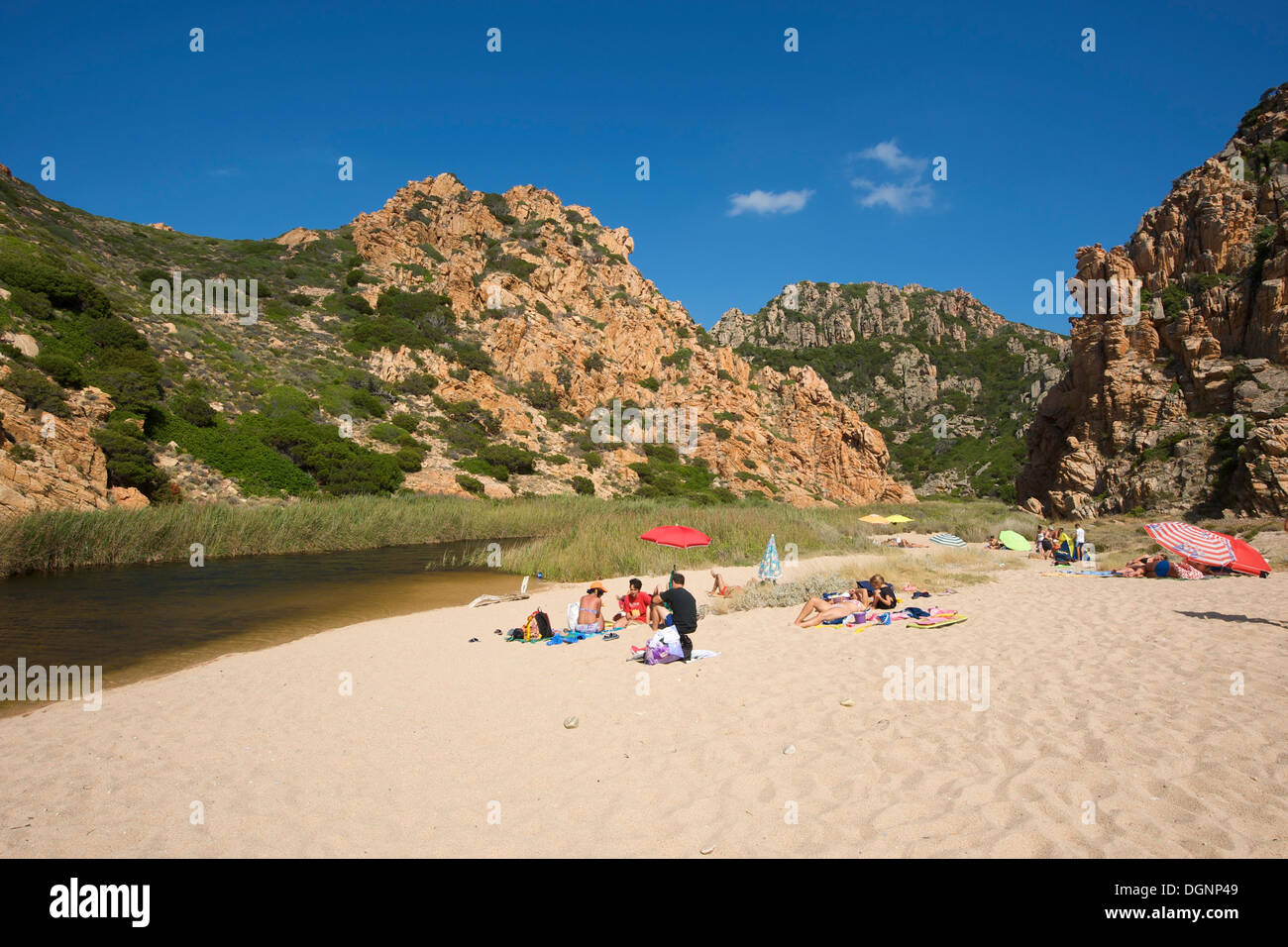 Li Cossi beach, Costa Paradiso, Sardinia, Italy, Europe Stock Photo ...