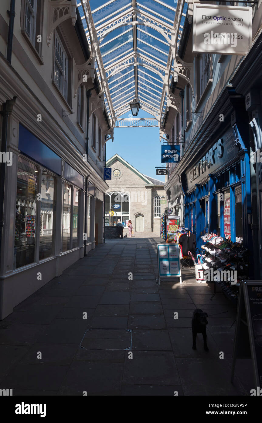 Bethel square shops brecon hi-res stock photography and images - Alamy