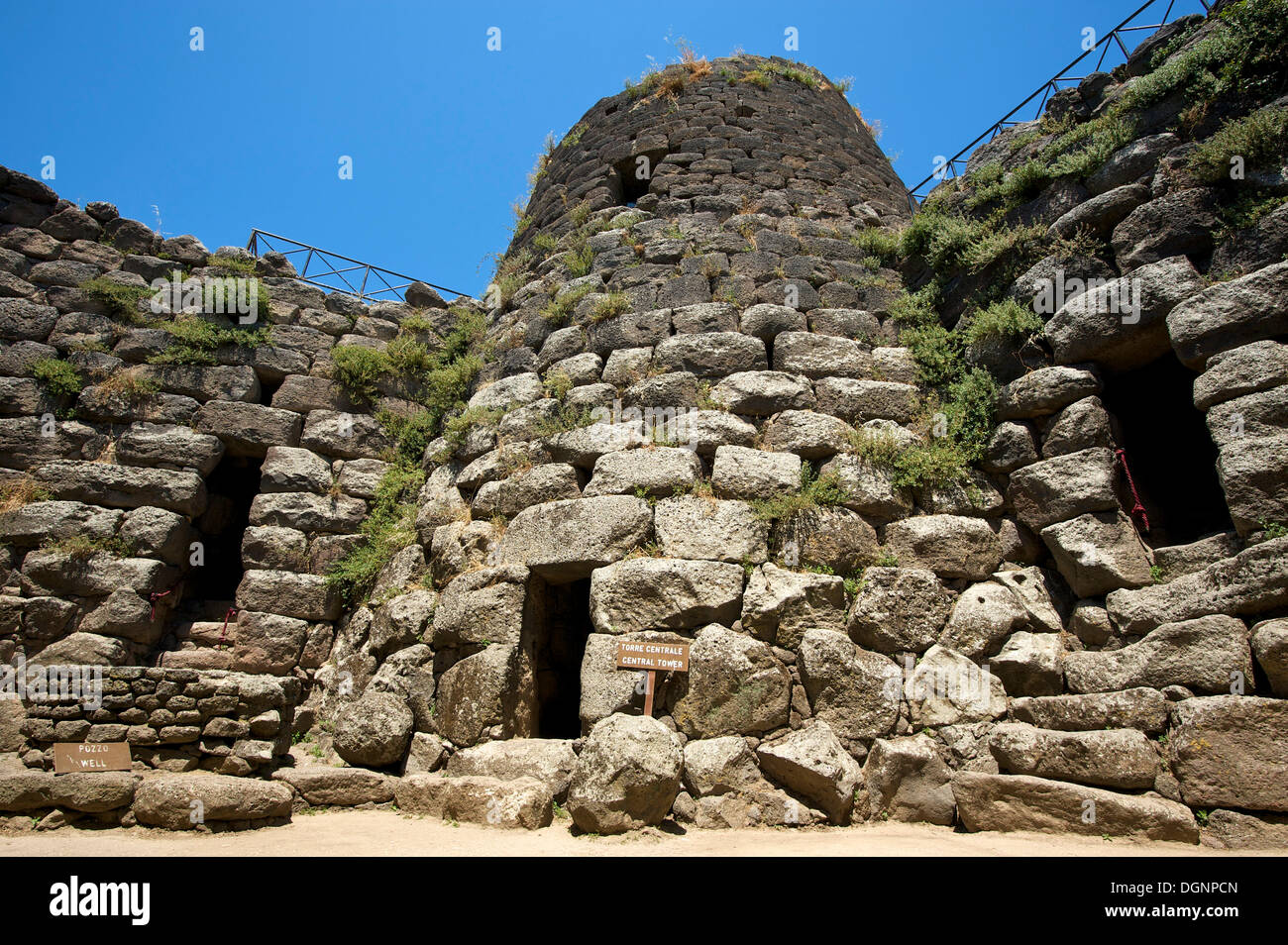 Nurage Sant'Antine, Valle del Nuraghi, Sardinia, Italy, Europe Stock ...