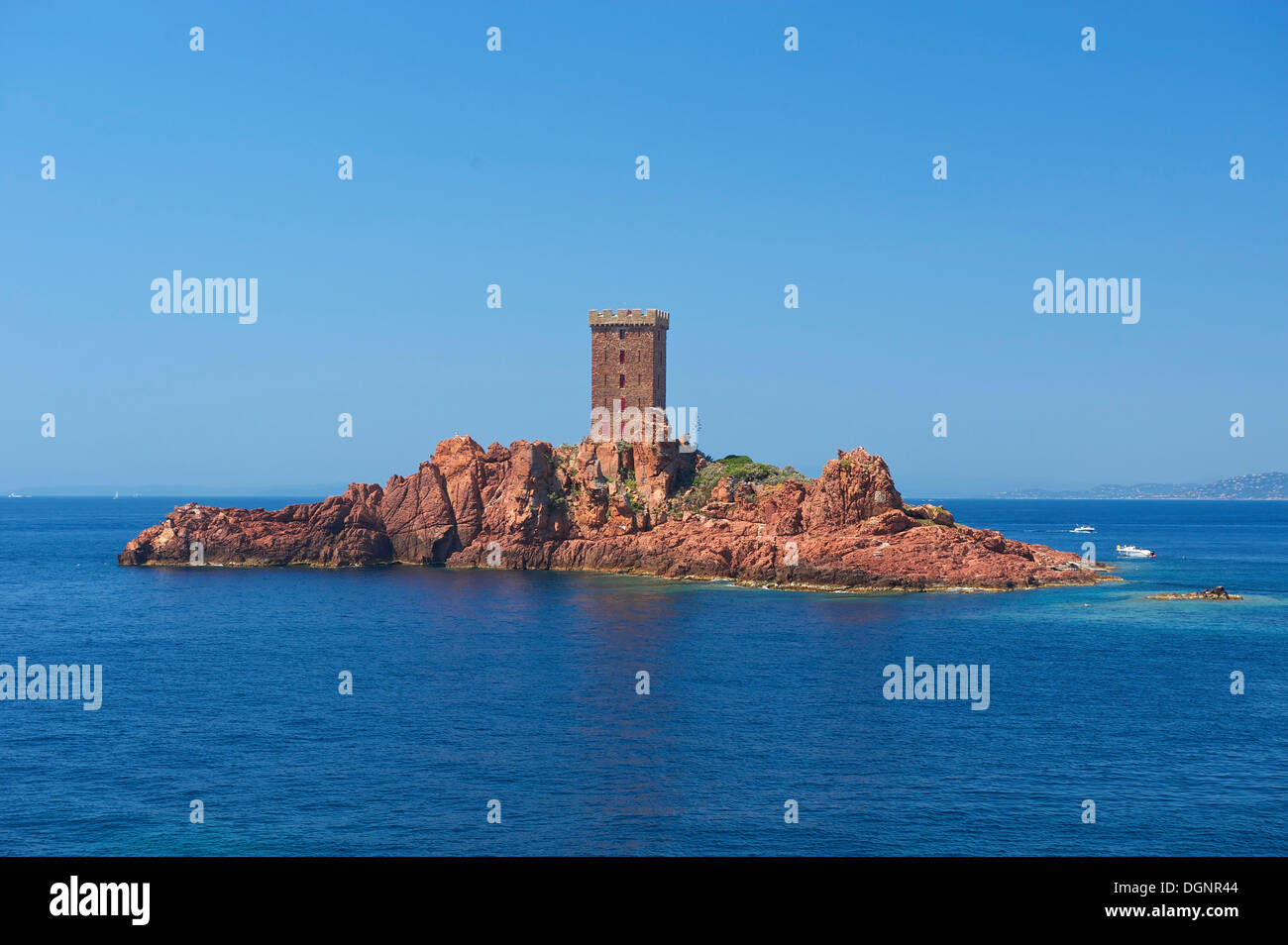 Ile d'Or island, Le Dramont, French Riviera, Var, Provence-Alpes-Côte d ...