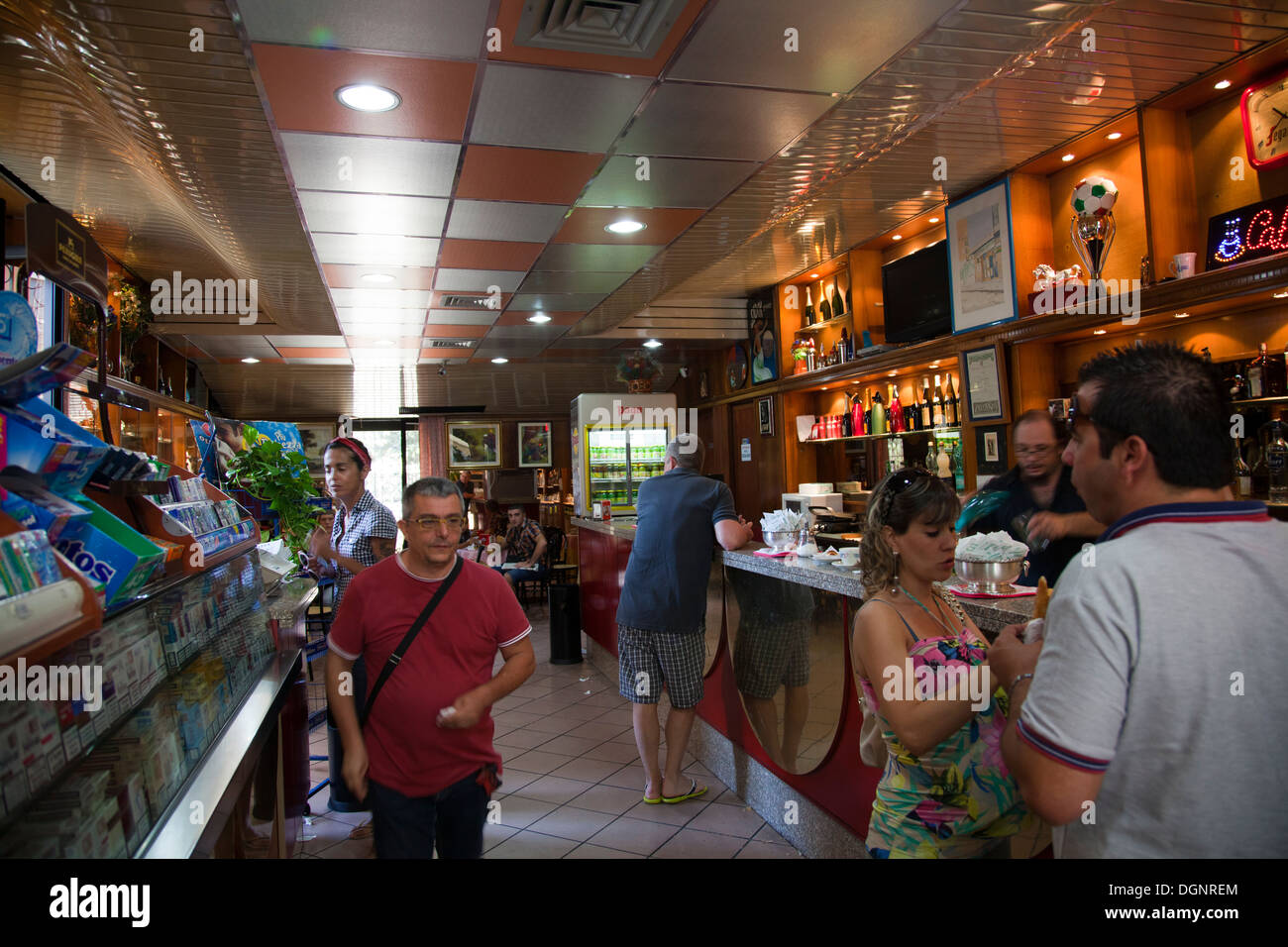 Cagliari cafe sardinia hi-res stock photography and images - Alamy