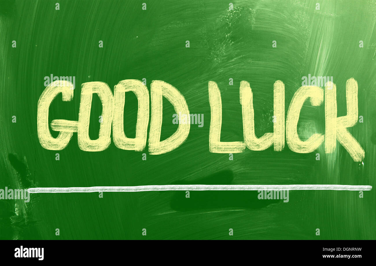 Good Luck Concept Stock Photo - Alamy