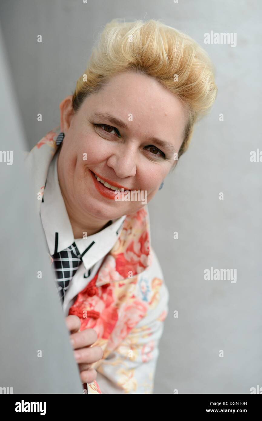 Mariola Brillowska , at the 65. Frankfurt Book Fair in Frankfurt Main ...