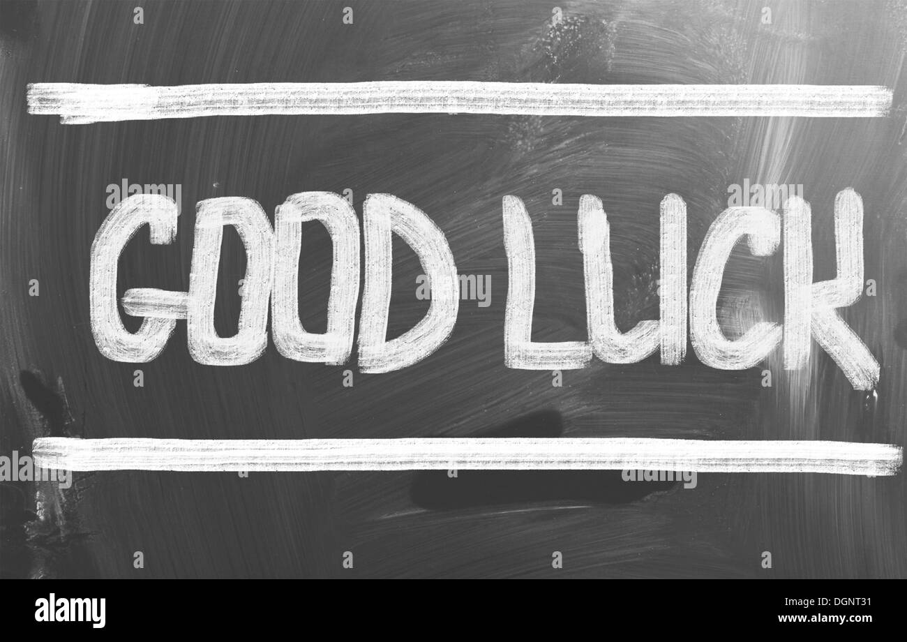 Good Luck Concept Stock Photo - Alamy