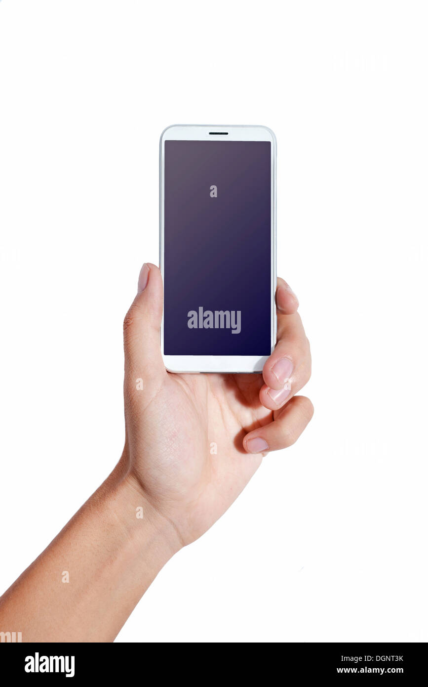 Phone isolated display hi-res stock photography and images - Alamy
