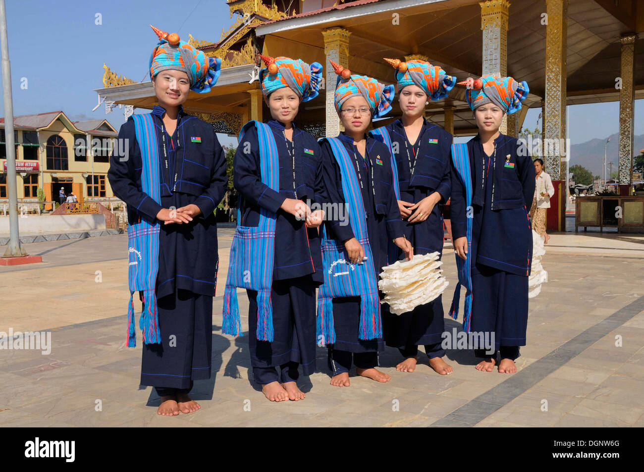 Pa-O, or Pao, Shan State, Inle Lake, Myanmar, Burma, Southeast Asia ...