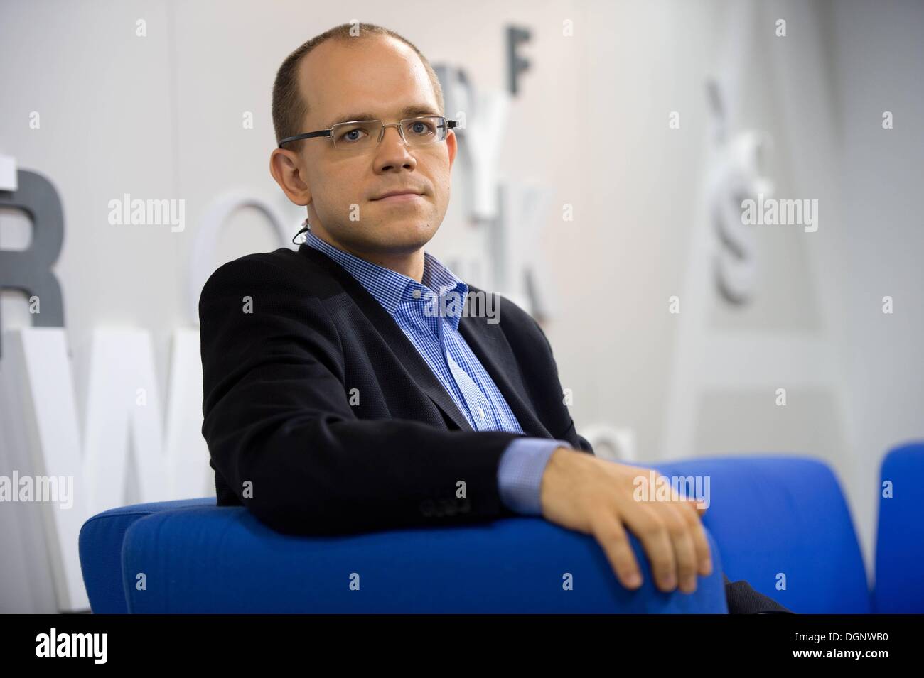 Evgeny Morozov , at the 65. Frankfurt Book Fair in Frankfurt Main ...