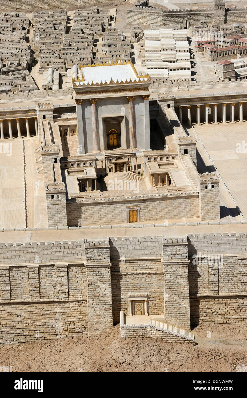 Second temple model hi-res stock photography and images - Alamy