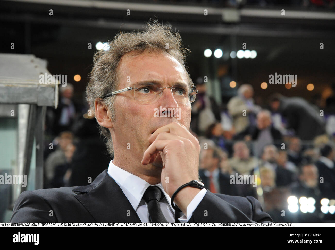 Laurent blanc paris saint germain hi-res stock photography and images ...