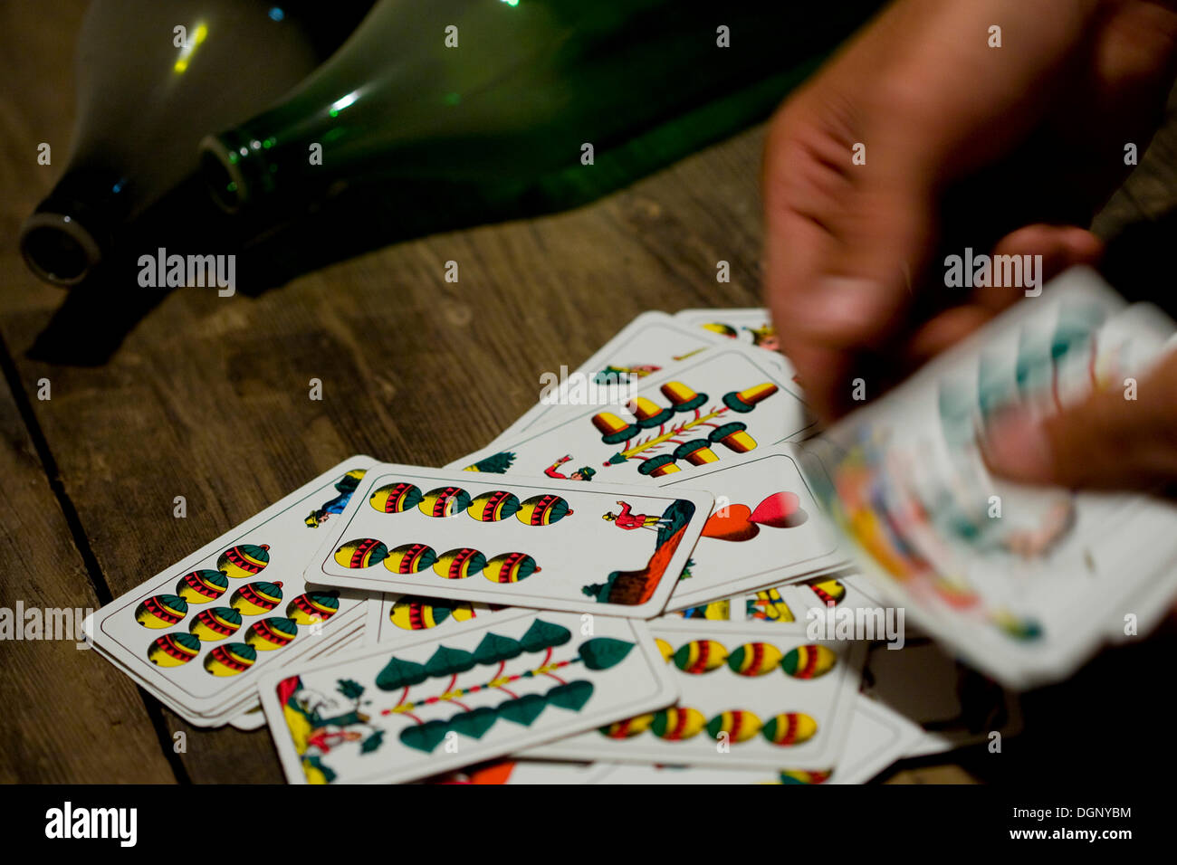 Out for the day playing cards hi-res stock photography and images - Alamy