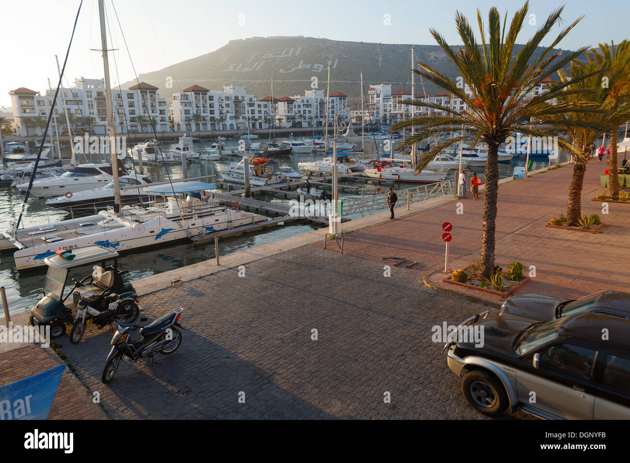 Marina, Agadir port Stock Photo - Alamy