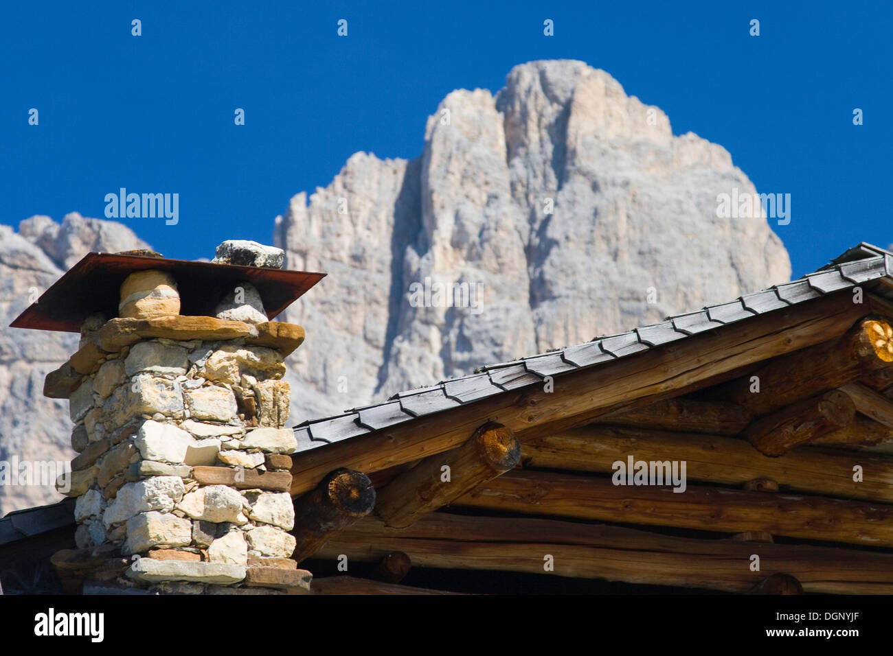 Alp huts roof hi-res stock photography and images - Alamy
