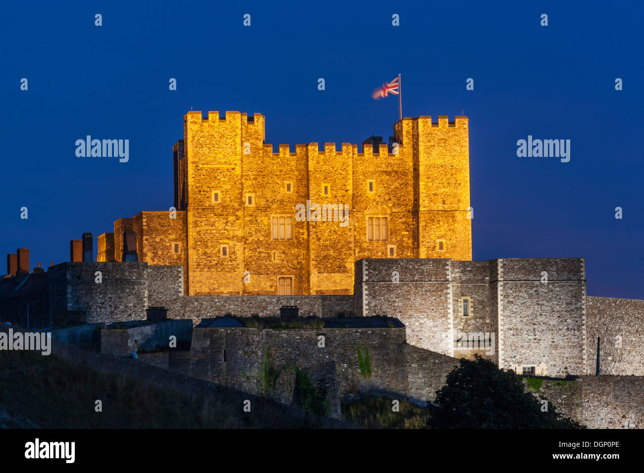 Dover castle dusk hi-res stock photography and images - Alamy
