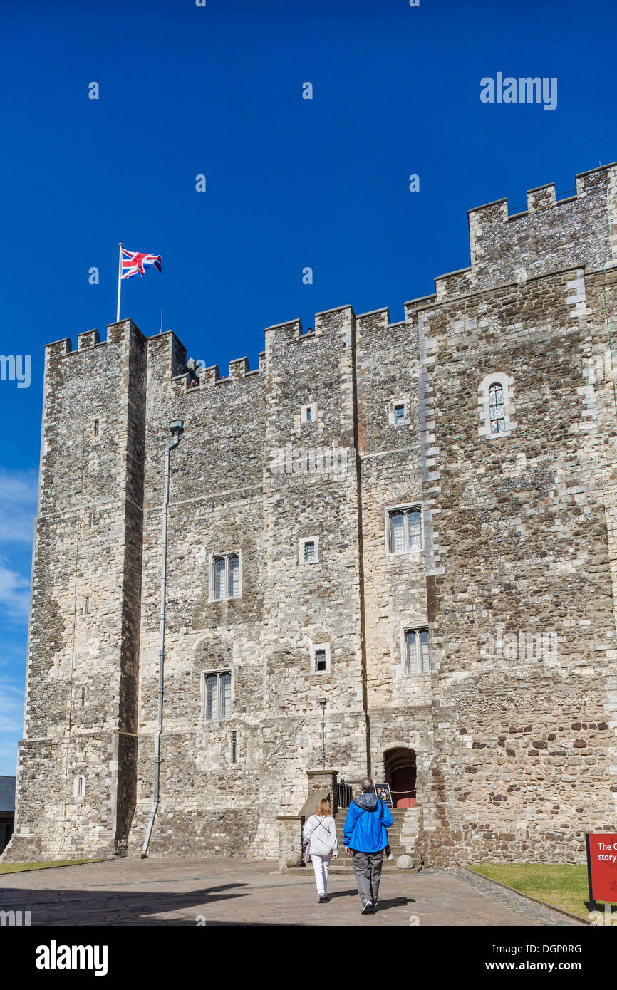 England, Kent, Dover, Dover Castle, The Great Tower Stock Photo - Alamy