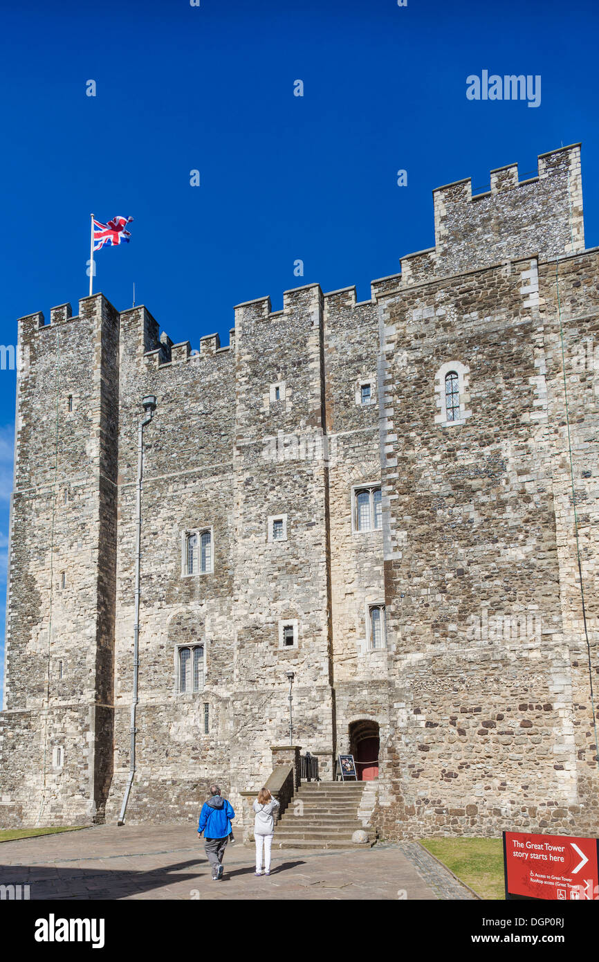 Dover castle kent tower hi-res stock photography and images - Alamy