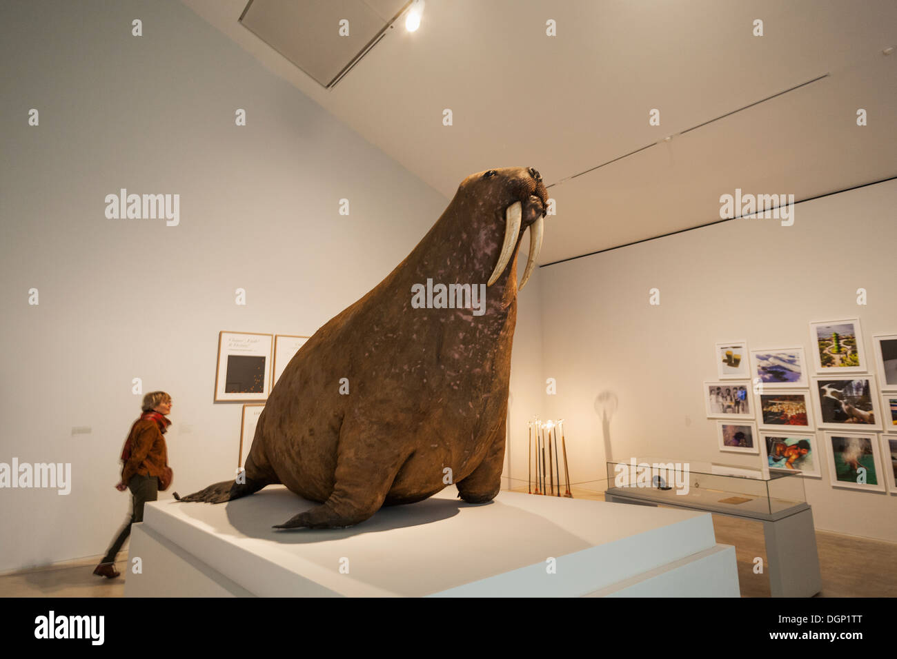 England, Kent, Margate, Turner Contemporary Art Gallery, Exhibit of ...