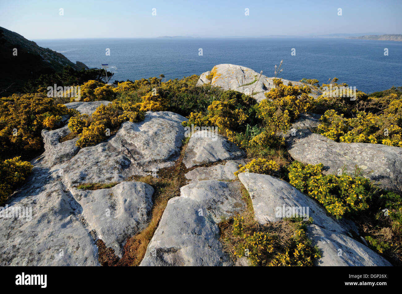 Paradisiac Cies Islands (Islas Cies), natural reservation in Galicia ...