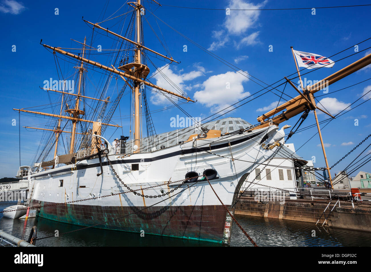 England, Kent, Rochester, Chatham, Chatham Historic Dockyard, HMS ...