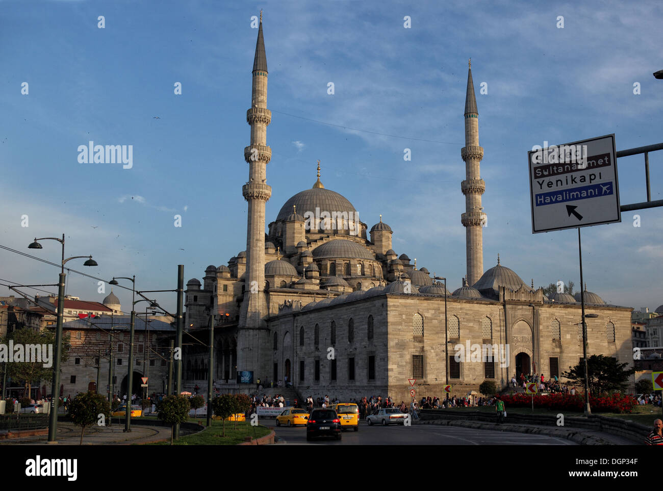 Istanbul, Turkey, the New Mosque Stock Photo - Alamy