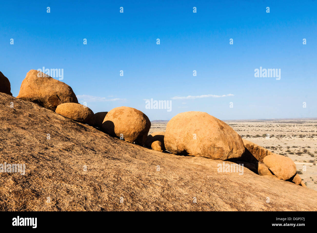 Granite landscape, Spitzkoppe, Twyfelfontein, Damaraland, Kunene Region ...
