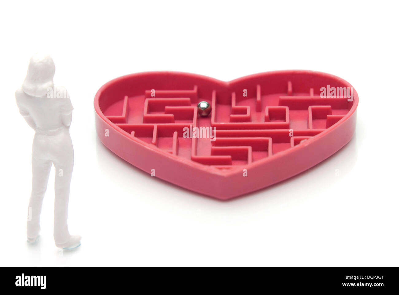 Standing woman in interior Cut Out Stock Images & Pictures - Alamy